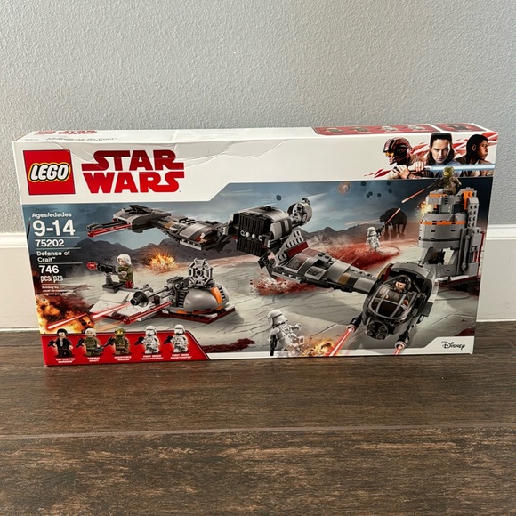Lego | Accessories | Nib Lego 7522 Star Wars Set Defense Of Crait Msrp ...